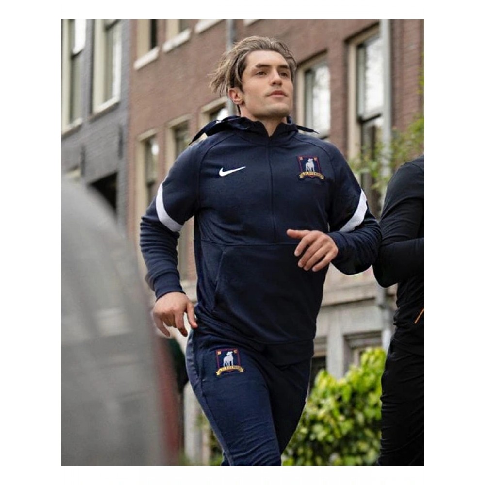 Ted Lasso S03 Jamie Tartt Black Track Jacket Americasuits 8086